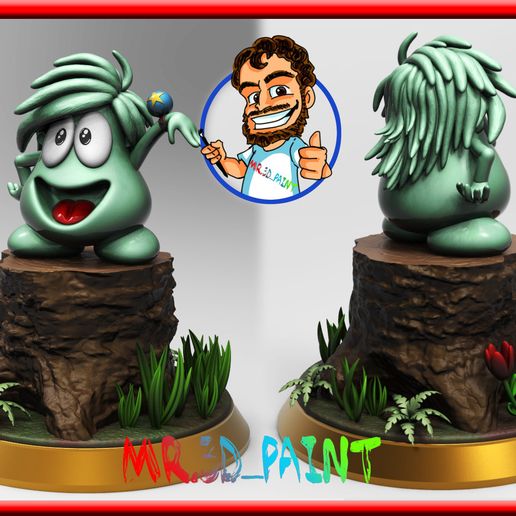 👾 Chobin - Diorama・Fichier STL pour Impression 3D・Cults