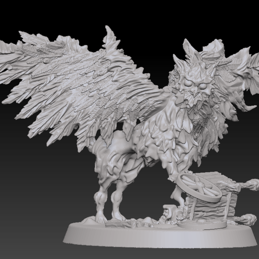 🐺 Strix / Wolf Owl - Dagger Heart or D&D compatible with Quick start ...