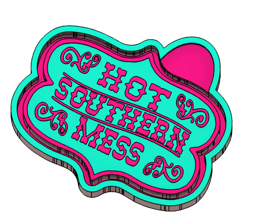 🥵 Hot Southern Mess・ STL File for 3D printing・Cults