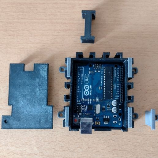 Download STL file MODULAR CHASSIS FOR PROTOTYPES - ARDUINO UNO • 3D ...
