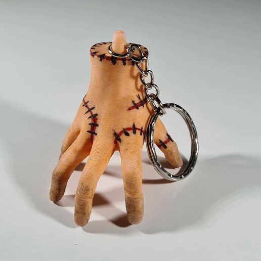 🗝️ Keychain Thing, Keychain Thing, Wenesday, Wednesday・Free STL File ...