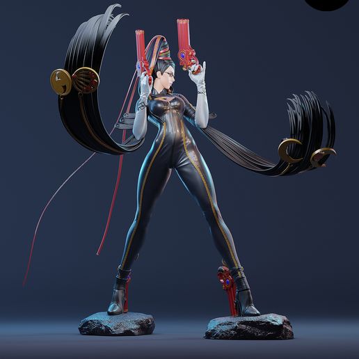 ♀️ Bayonetta CHARACTER BY ESM・ 3D File for 3D printing・Cults