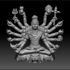 Shiv ji・21 3D Models & STL Files to Download・Cults