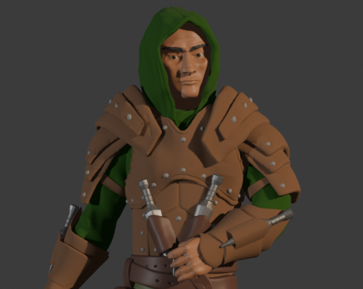 Free STL file Rogue Bandit with daggers ♟ ・Design to download and 3D ...