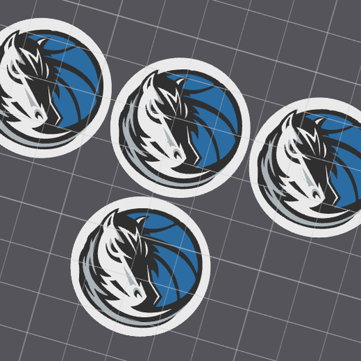 🧢 NFL - Dallas Mavericks Tire Valve Stem Cap・ STL File for 3D printing ...