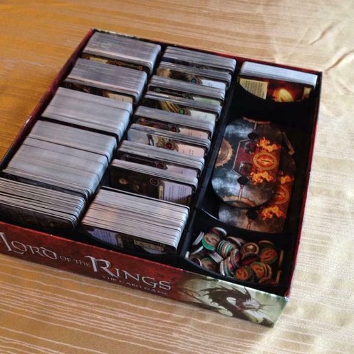 📦 Lord of the Rings LCG Card Trays (unsleeved)・Free 3D File for ・Cults