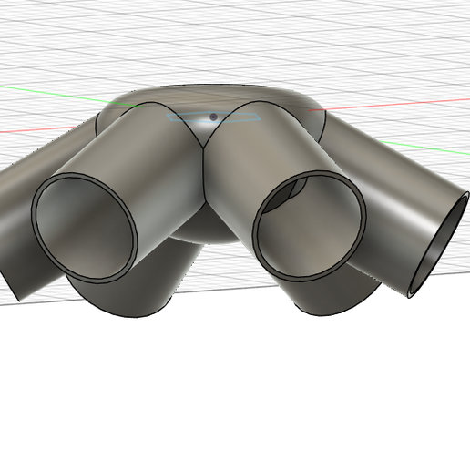 Free STL file 6 Way Pipe Connector 🔧 (3MF)・Object to download and to 3D ...