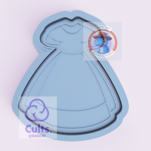 3D file Set de Cortante Alicia en el pais de las maravillas ( Alice in ...