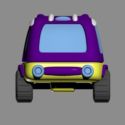 🚗 Micro machine・ STL File for 3D printing・Cults