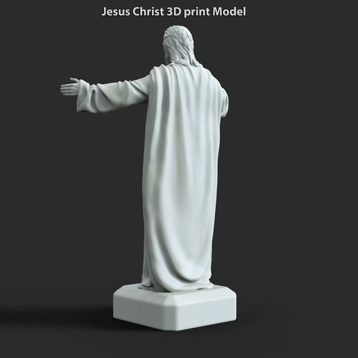 ️ Jesus Christ vol3 statue・ 3D File for ・Cults