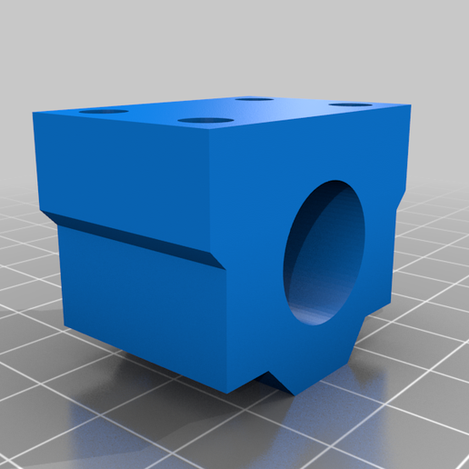 Free 3D file BLOCK FOR LM8UU BEARING FOR MINI CNC 🧞‍♂️ ・3D printing ...