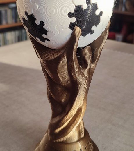 🗺️ Modified FIFA world cup for puzzle soccer ball・Free 3D File for ・Cults