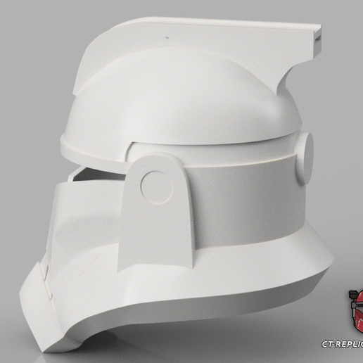 🪖 2003 Original Clone Wars Clone Trooper Helmet Phase 1 Grunt Star Wars 1:1 Replica Cosplay・ OBJ ...