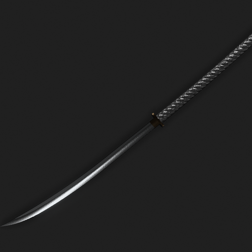 🗡️ Japanese Odachi Sword (Prop Sword)・Free STL File for 3D printing・Cults