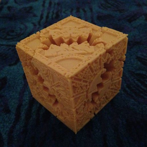 🎠 Hellraiser Cube Gears・free 3d File For ・cults
