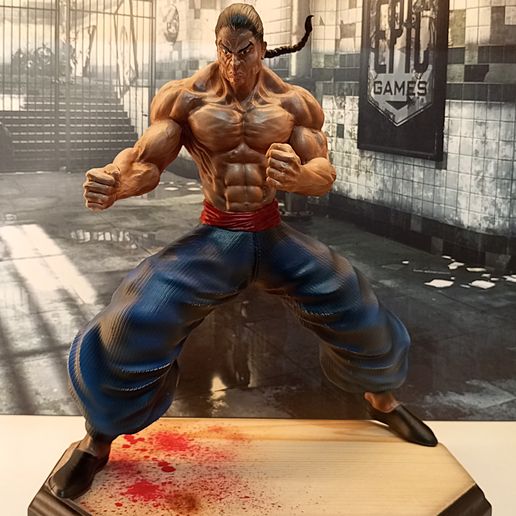 3D printable Kaioh Retsu - Baki・Cults