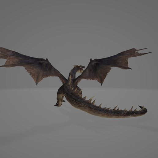 👹 MONSTER HUNTER FATALIS・ STL File for 3D printing・Cults