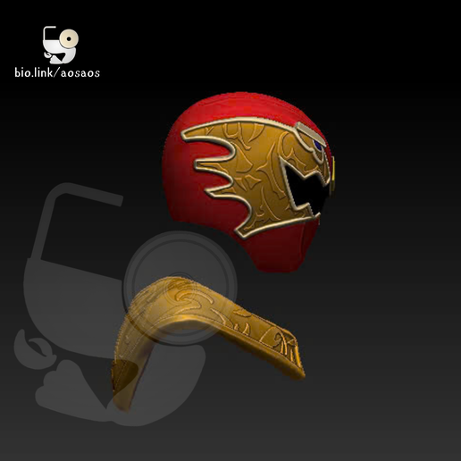 🦖 Power Rangers Dino Thunder Triassic Triumph COSPLAY PROP STL/OBJ・ OBJ ...