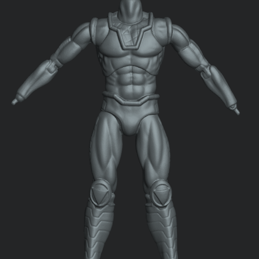 🩻 MAFEX Gambit Body Scan・ STL File for 3D printing・Cults