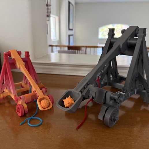 🎠 Premium Working Trebuchet – Enhanced 3D Printable Siege Engine by ...