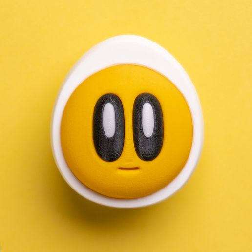 🥚 Blob Egg And Yolkies Cracking Egg Container And Art Toy・ Stl File