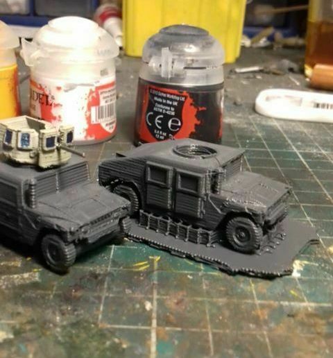 👽 15mm Humvee collection・Free 3D File for ・Cults