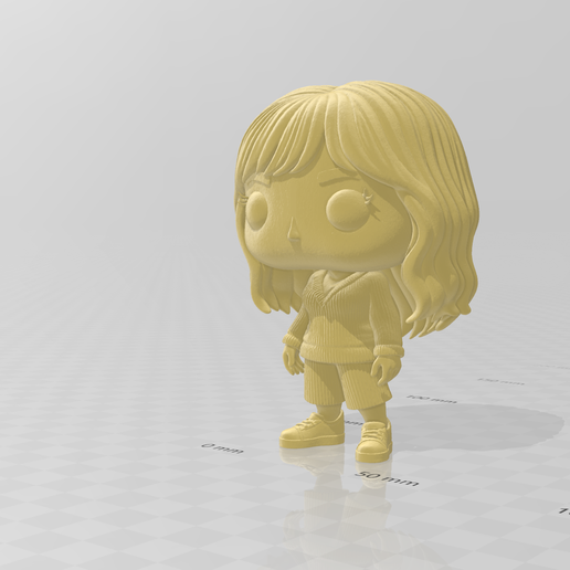 🎨 Billie Eilish 2021 – Stylized Fan Art 3D Model・ STL File for 3D ...