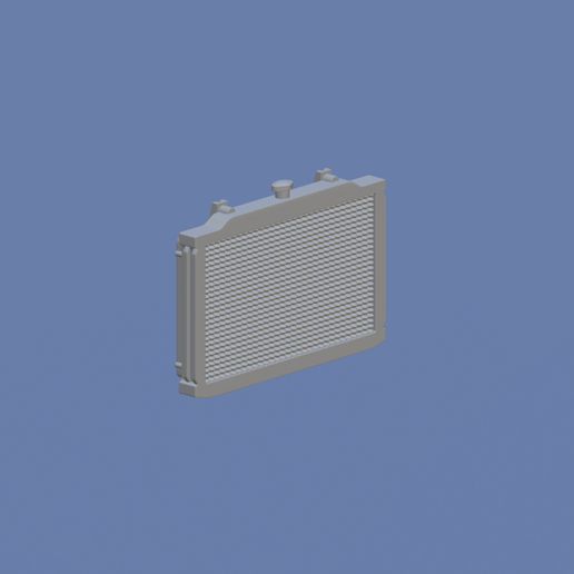 🚗 Car Radiator・Free STL File for 3D printing・Cults