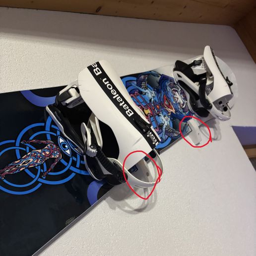 3D print Snowboard Holder | Snowboard Wall Mount • made with Creality ...