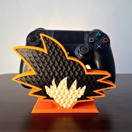 Archivo STL GOKU HOLDER CONTROLLER - BY COLORS 🎨 ・Modelo para descargar ...