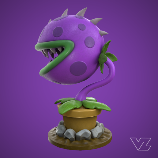 🦸 Chomper - Plants vs Zombies・ 3D File for 3D printing・Cults
