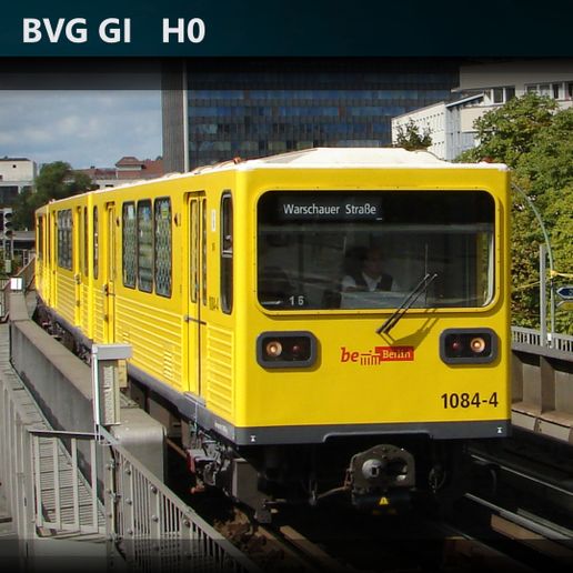🇩🇪 BVG GI H0・ STL File for 3D printing・Cults