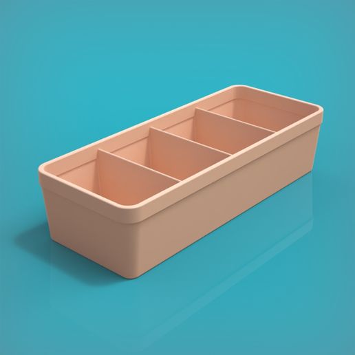🧰 Drawer Tray・ STL File for 3D printing・Cults