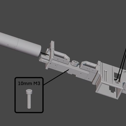 🔫 40K Boltor prop・Free 3D File for ・Cults