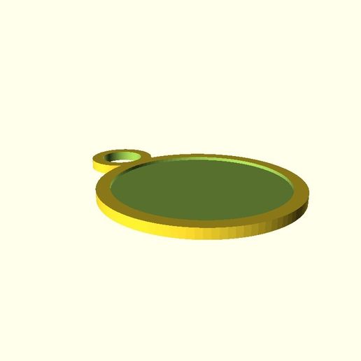 Free 3D file Customizable round number keychain (OpenSCAD) 🗝️ ・3D ...