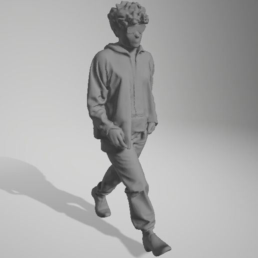 STL file man walking 06 👨 ・3D printer model to download・Cults