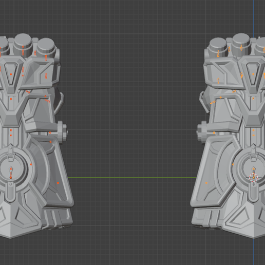🦸 Vi's Hextech Gauntlets - Fully Rigged 3D Models - Arcane・ STL File ...