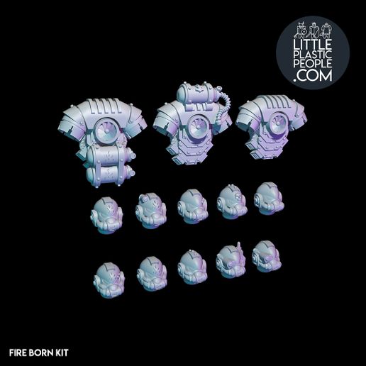 🔥 Fire Born Kit・ 3D File for 3D printing・Cults