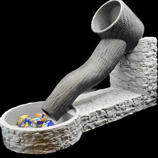 🎲 Wizard Pipe Tower・ STL File for 3D printing・Cults