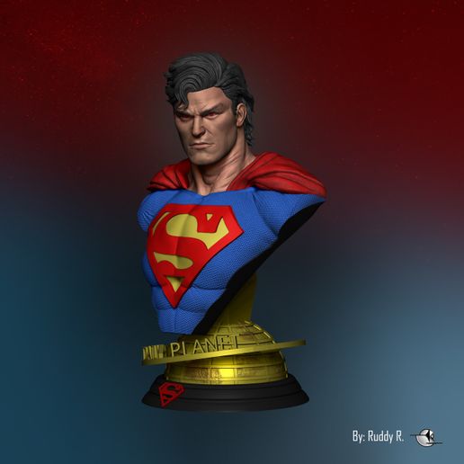 🦸‍♂️ Superman・ 3D File for ・Cults