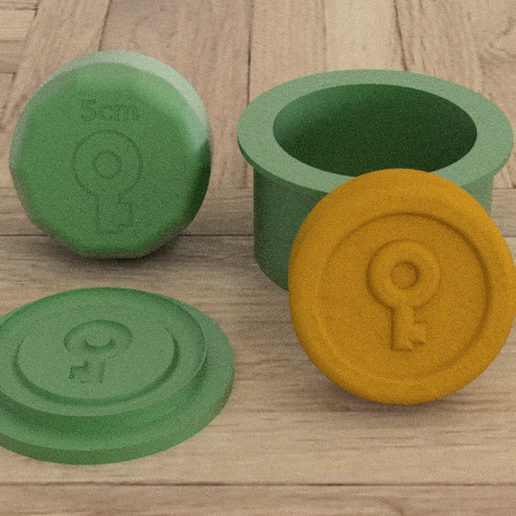 🪙 Mold Coin Key Mario - Mold Coin Key Mario・ STL File for 3D printing・Cults