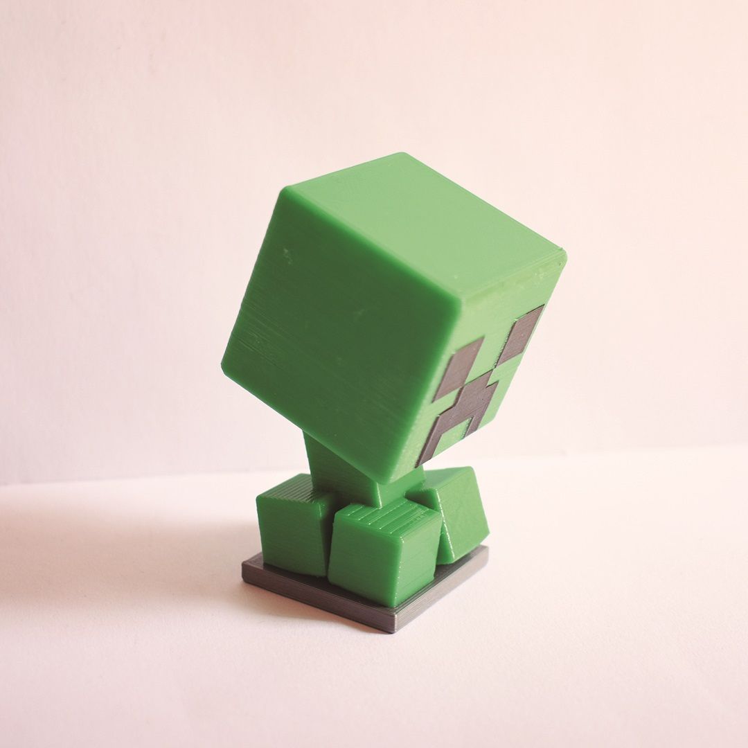 Archivo STL Minecraft Creeper・Plan para descargar y imprimir en 3D・Cults