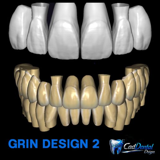 🦷 GRIN DESIGN LIBRERIA COMPLETA / GRIN DESIGN FULL LIBRARY・ 3D File for ...