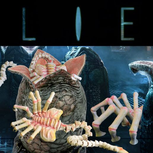 👽 ALIEN TWO PACK FLEXI FANART・ STL File for ・Cults