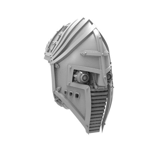 🤖 Robot Head・Free 3D File for ・Cults