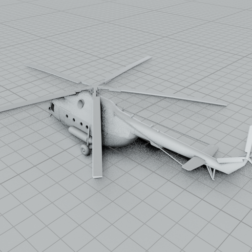 😇 Mill Mi-17 Halo Heavy Lift Helicopter model・ STL File for 3D printing ...