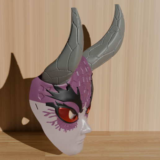 3D file Anime cosplay mask: Zohakuten Hantengu Kimetsu no Yaiba - Anime ...