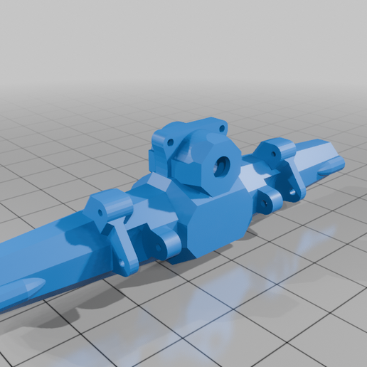 🚁 SCX24 Pentahedron Axle housings・Free 3D File for ・Cults