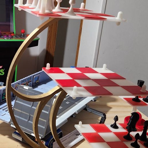 ⭐ Star Trek 3D chess・ STL File for 3D printing・Cults