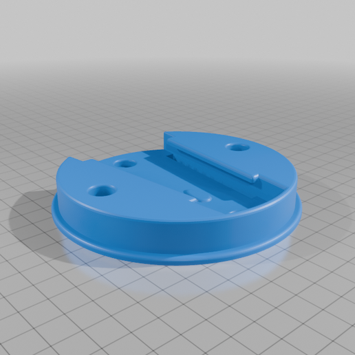 Free 3D file Catch Cover Quick Disk Wall Mount 💾 ・3D printing idea to ...